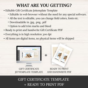 Editable Turtle Gift Certificate Template for Turtle Lover ...