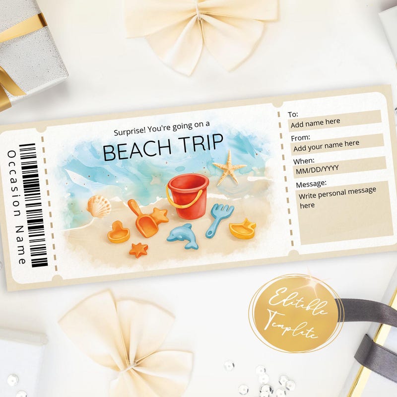 Travel Beach Gift Card - 60+ Gift Ideas for 2026