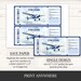 Editable Watercolor Flying Lessons Gift Voucher Template, Surprise ...