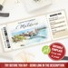 Editable Maldives Boarding Pass Template, Personalized Printable ...