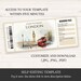 Editable London Boarding Pass Template, Surprise Watercolor London ...