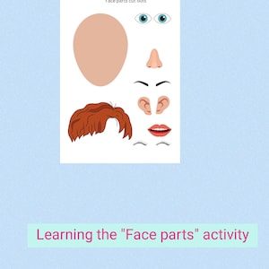 My Body Parts Preschool Activities - Etsy