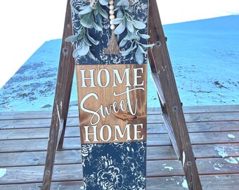 Spring Porch Leaner Checkered | Porch Leaner | Spring Porch Leaner ...