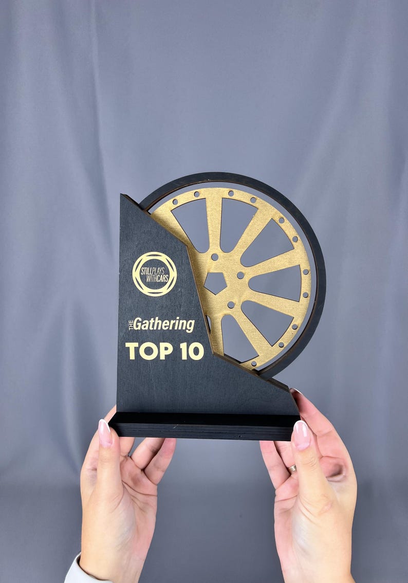Car Show Trophy Car Grill Hot Rod Racing Trophy Antique Gold Award ...
