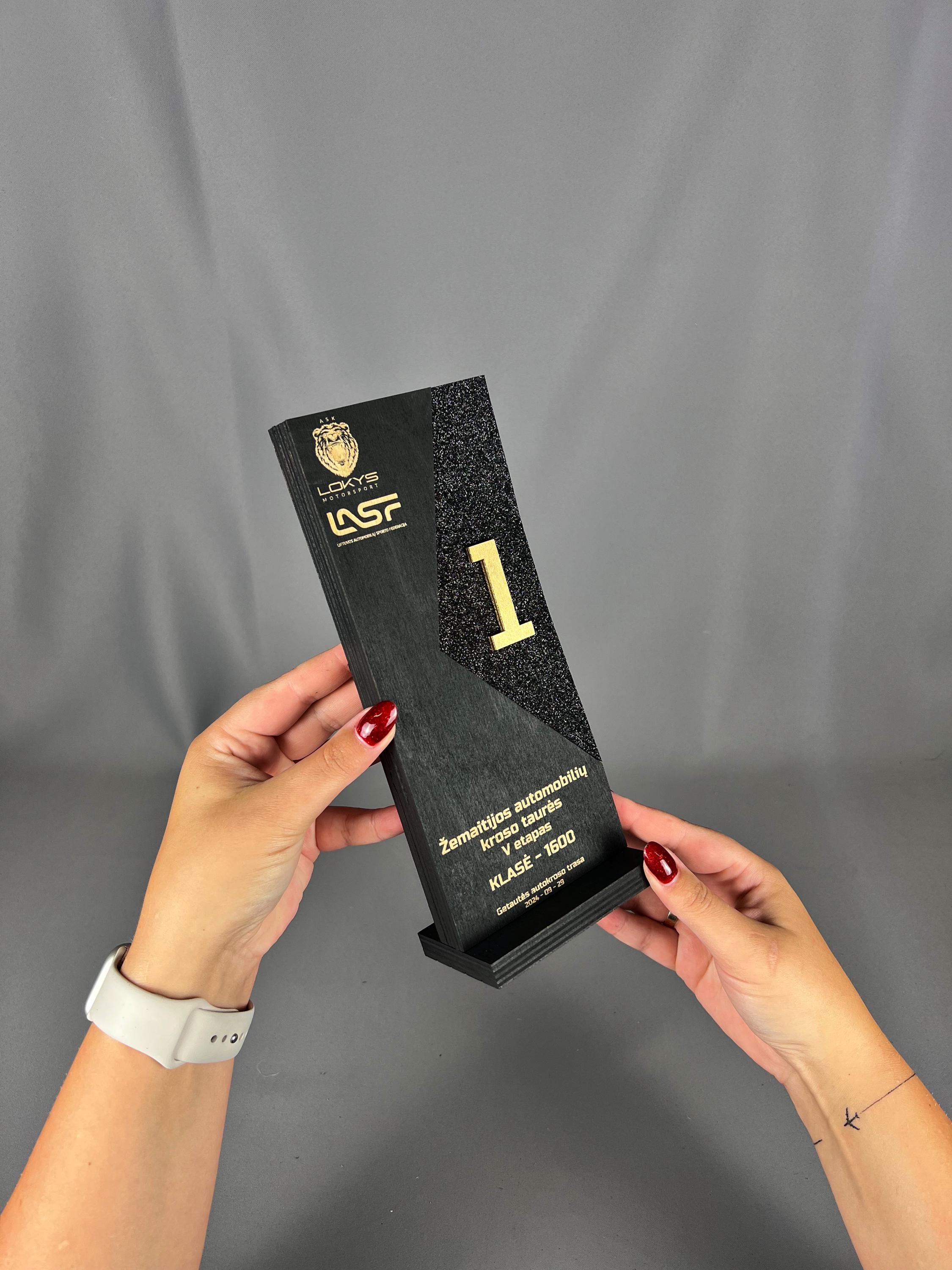 Personalised Wooden Trophy Award Personalised Bespoke Design Custom ...