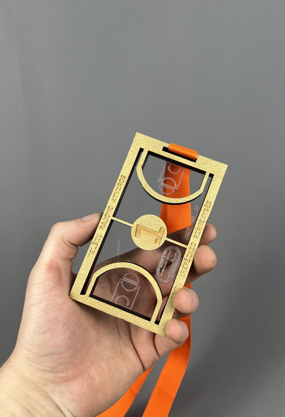 Personalised Wooden Medal Award Personalised Bespoke Design Custom ...