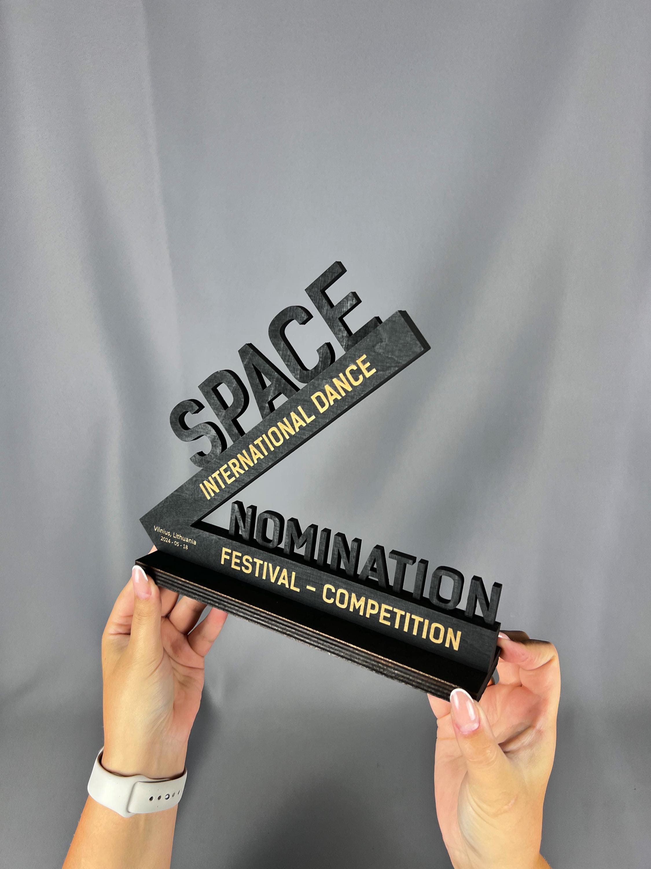 Non-standard Custom Recognition Solid Wood Award, Modern Personalized ...