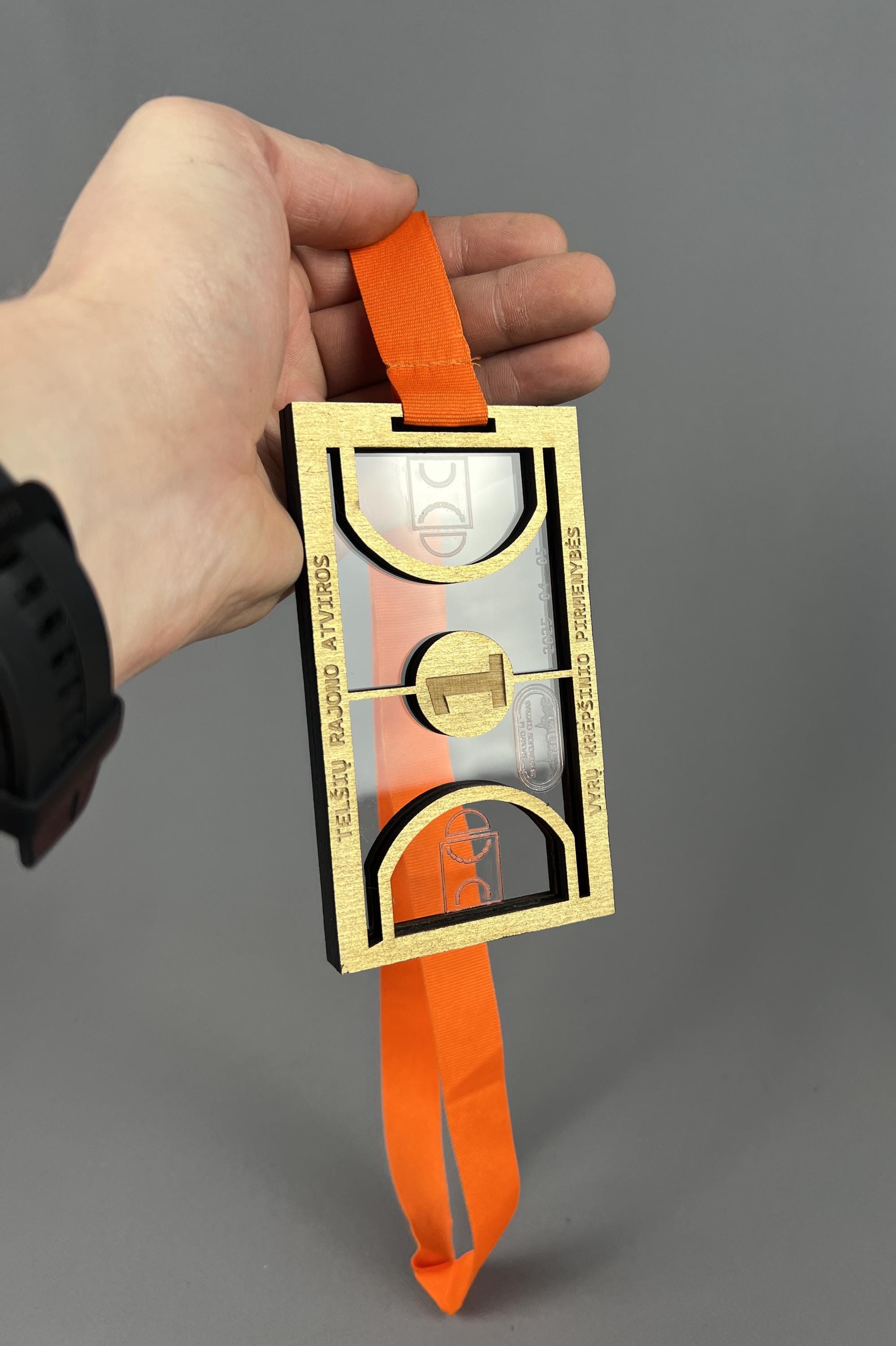 Personalised Wooden Medal Award Personalised Bespoke Design Custom ...
