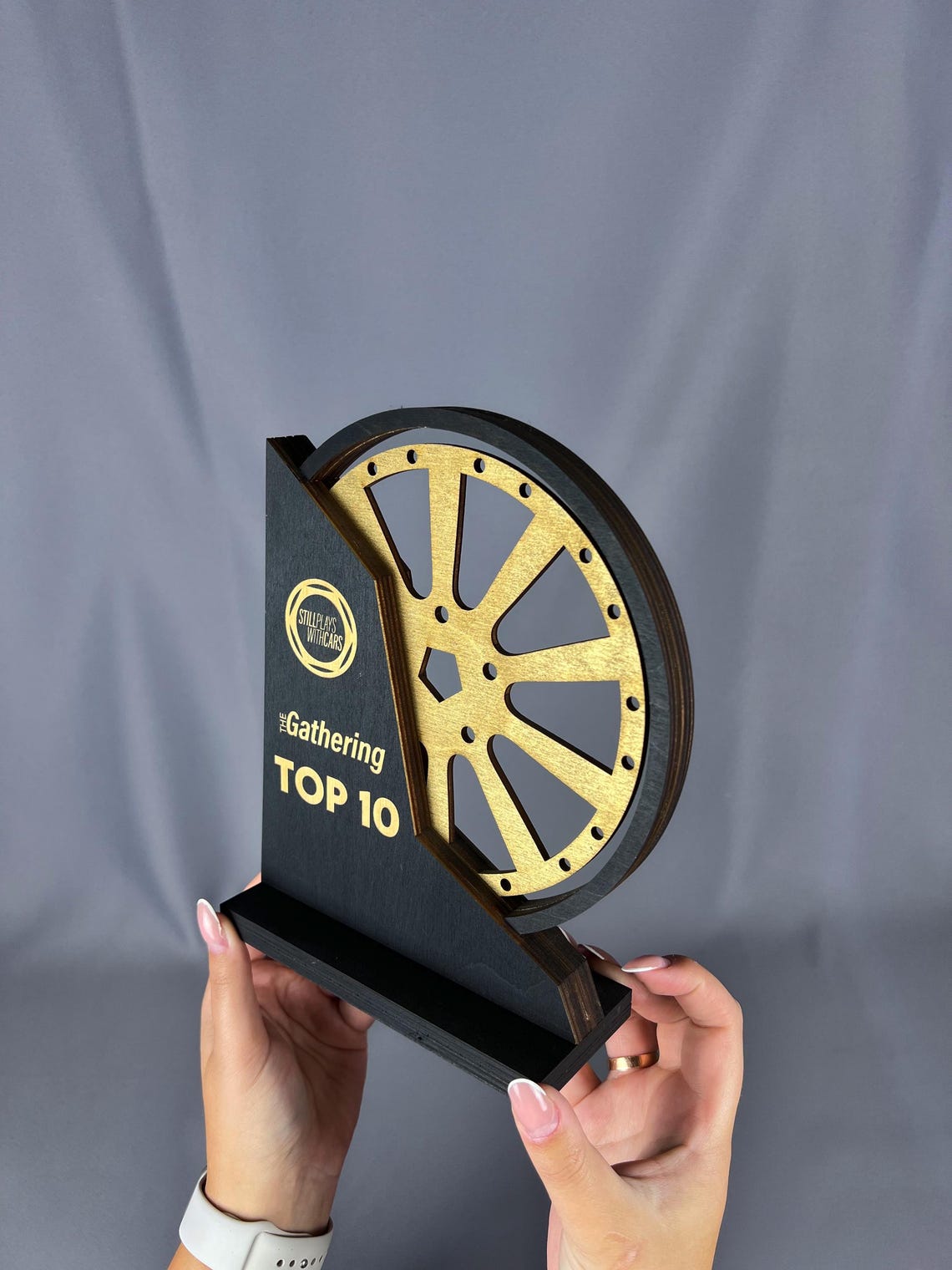 Car Show Trophy Car Grill Hot Rod Racing Trophy Antique Gold Award ...