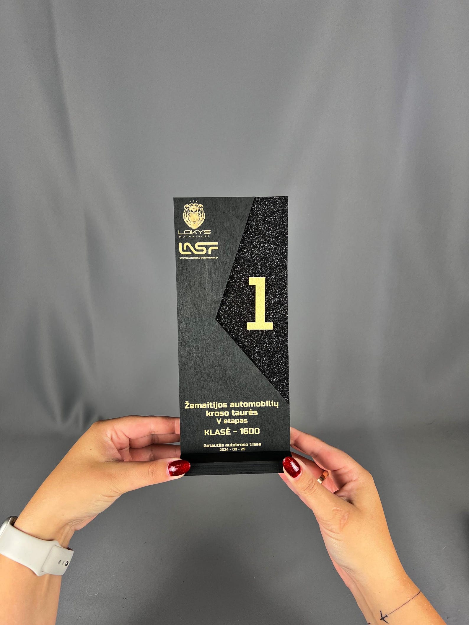 Personalised Wooden Trophy Award Personalised Bespoke Design Custom ...