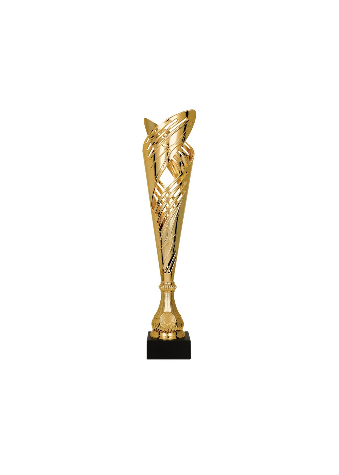 Elegant Plastic Trophy/ Gold Color/ First Place Prize/ Winner's Prize ...