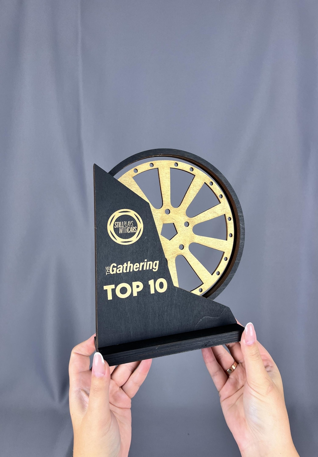 Car Show Trophy Car Grill Hot Rod Racing Trophy Antique Gold Award ...