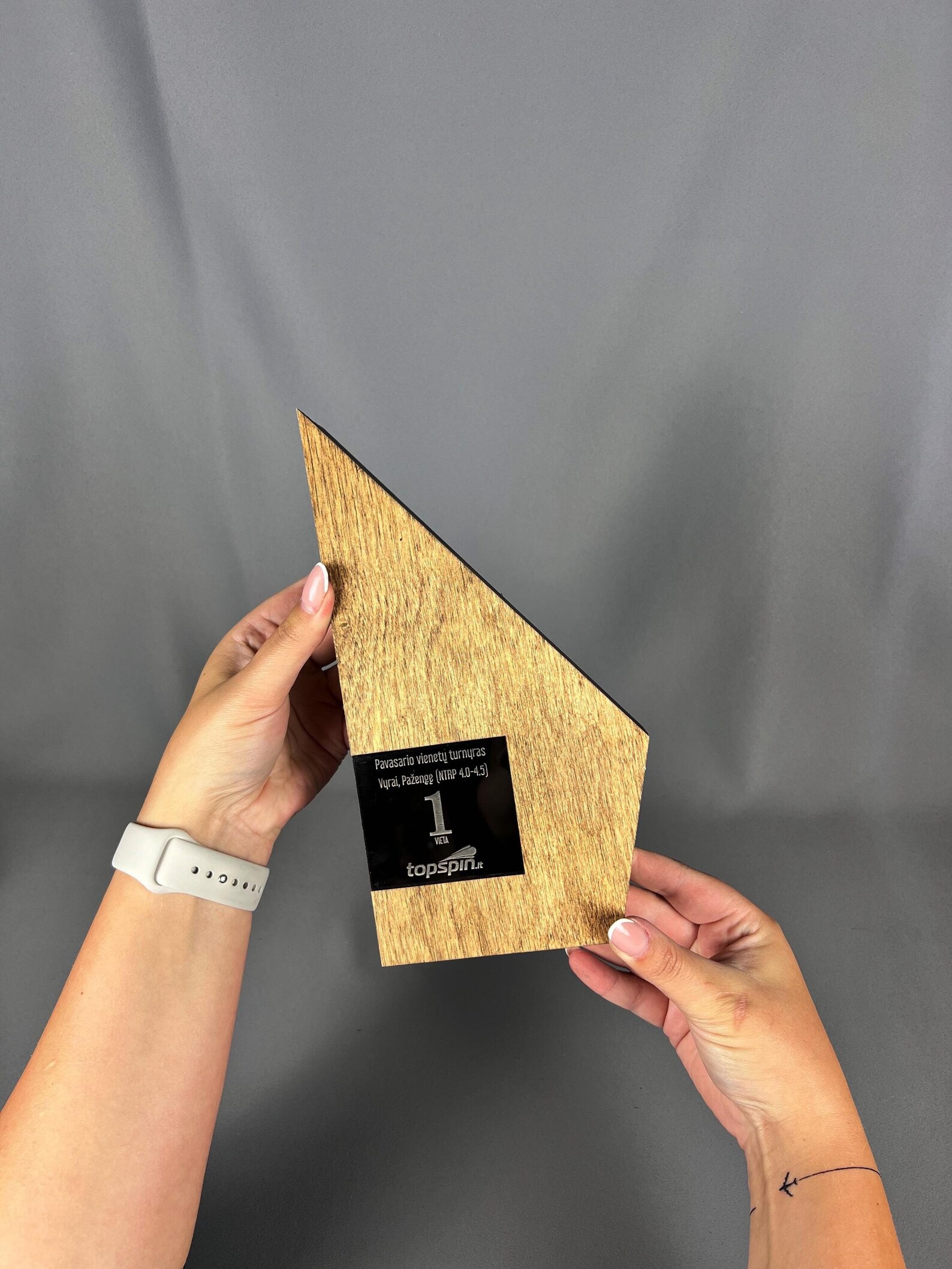 Personalised Wooden Trophy Award Personalized Bespoke Design Custom ...