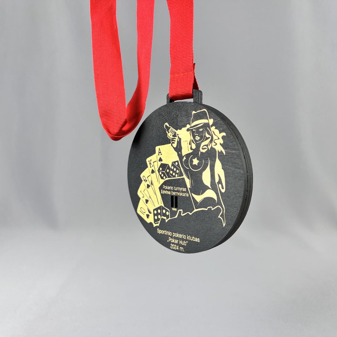 Personalised Wooden Medal Award Personalised Bespoke Design Custom ...