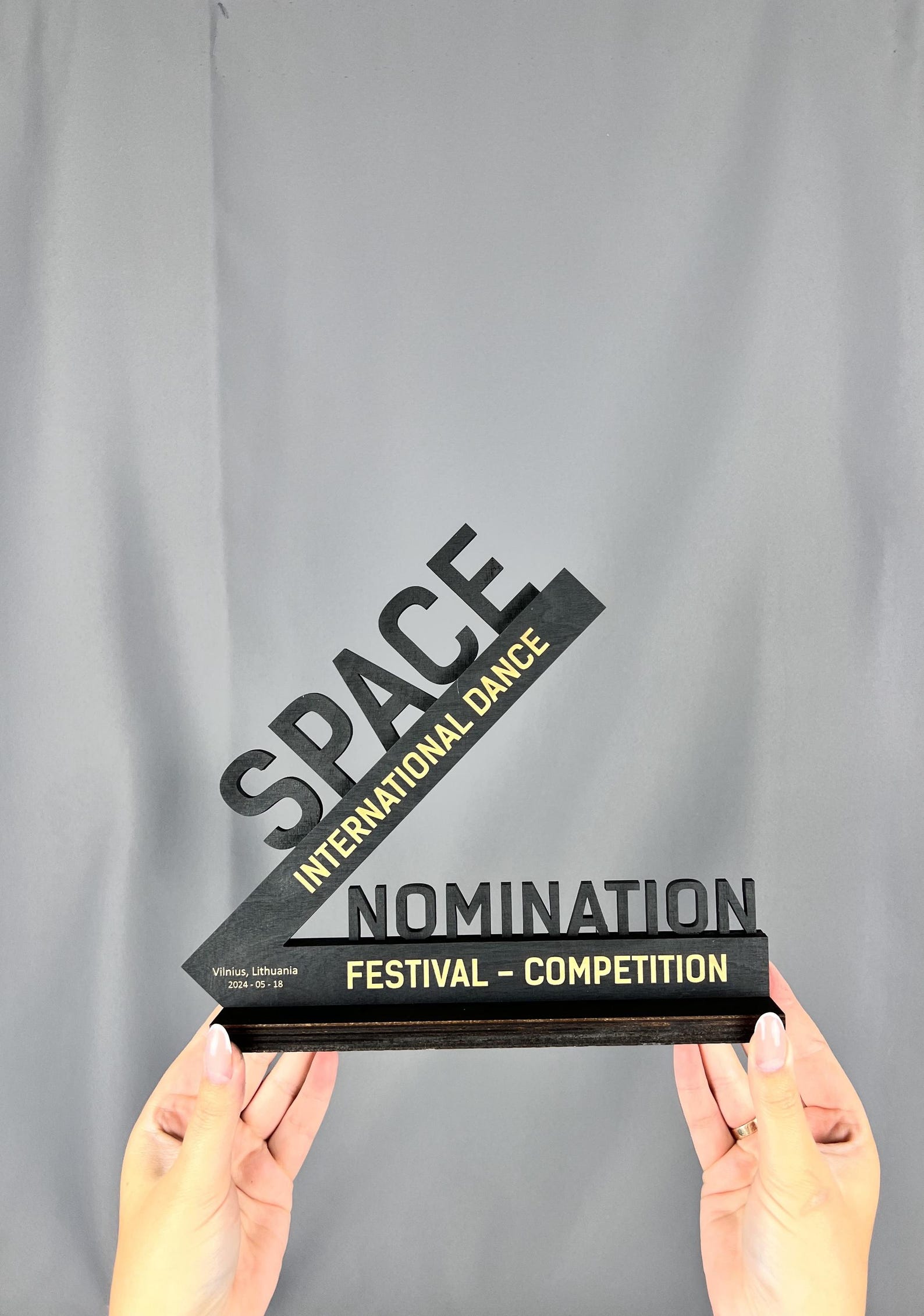 Non-standard Custom Recognition Solid Wood Award, Modern Personalized ...