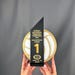 Personalized Wooden Volleyball Trophy Award, Engraved Custom Design - Etsy