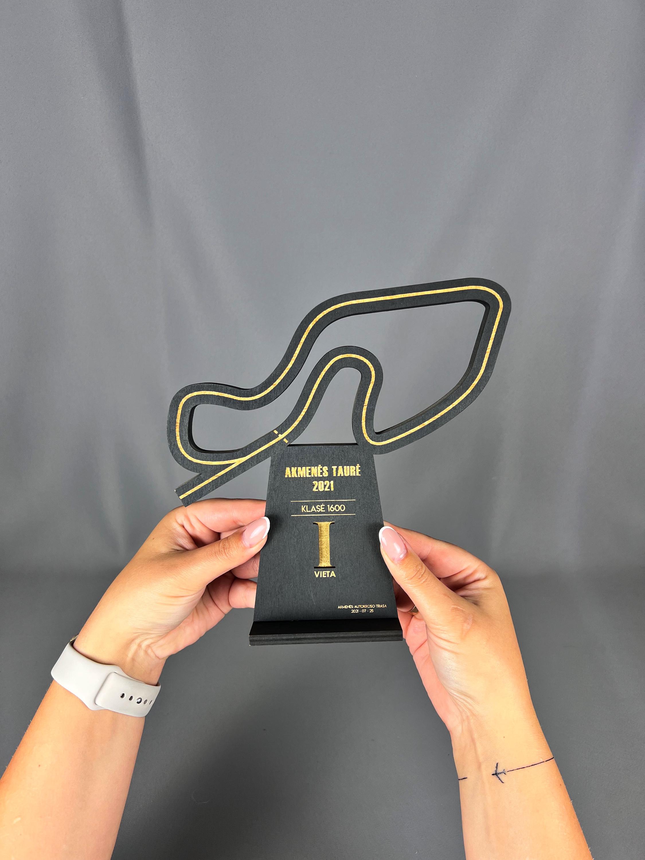 Custom Racing Track Trophy, Personalized Motorsport Award - Etsy