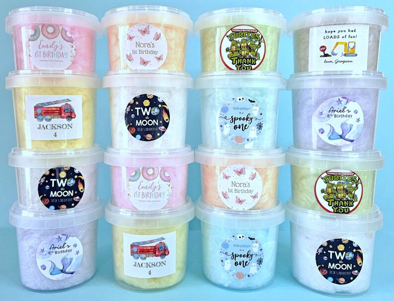 DISNEY PRINCESS THEME Fairy Floss cotton Candy Party Favour ...