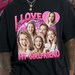 Custom Name Puff Double Heart Puff Sweatshirt, Hearts Embossed ...