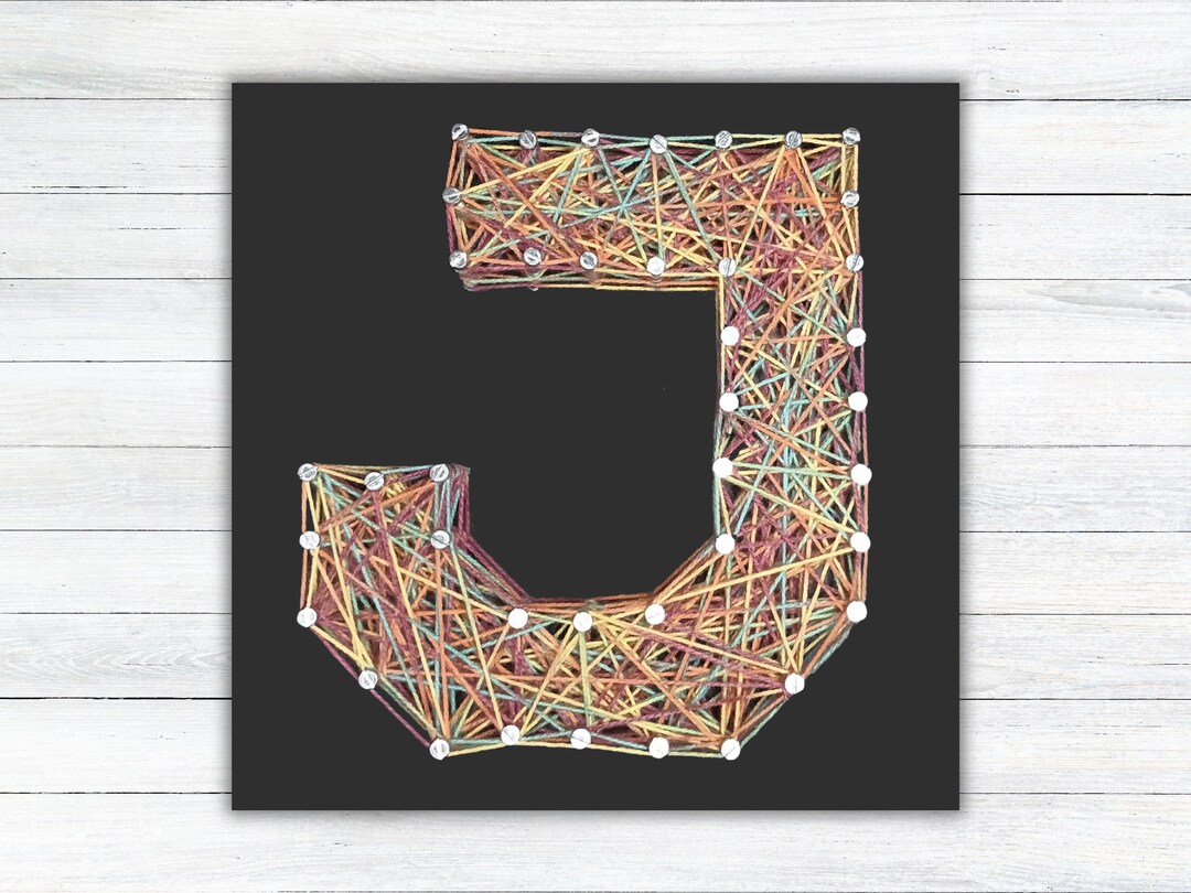 8 Große String Art Buchstaben, Anpassbare XXL Schilder, Wort, Name ...
