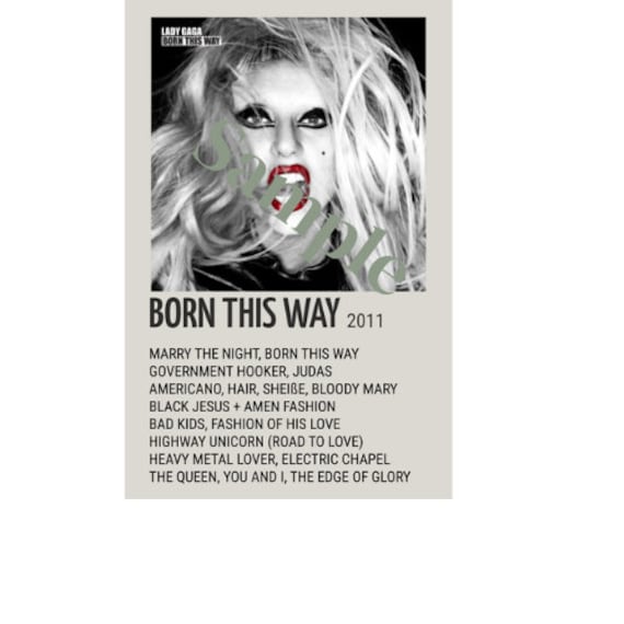 Lady Gaga Born This Way Album Covers