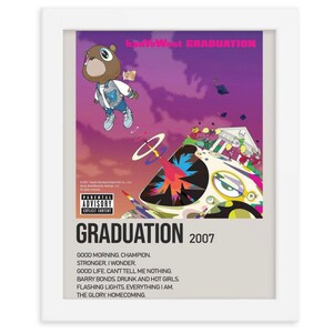 Kanye West Graduation Album Cover - Etsy