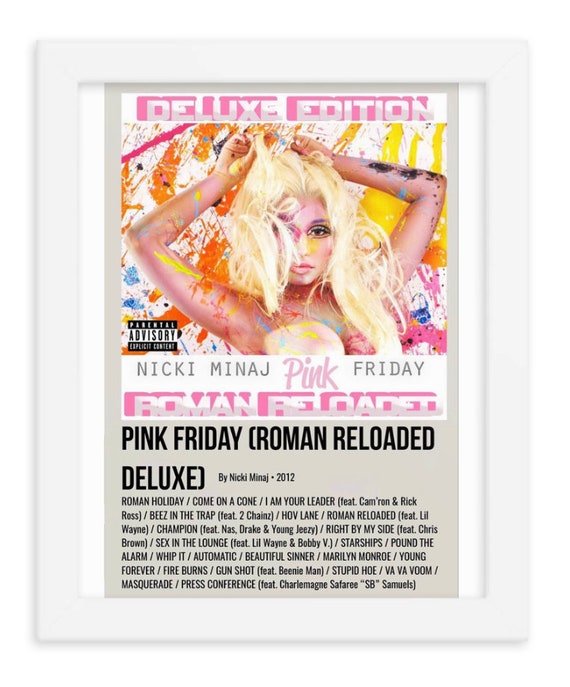 Nicki Minaj Pink Friday Deluxe Album Cover