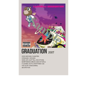 Kanye West Graduation Album Cover - Etsy
