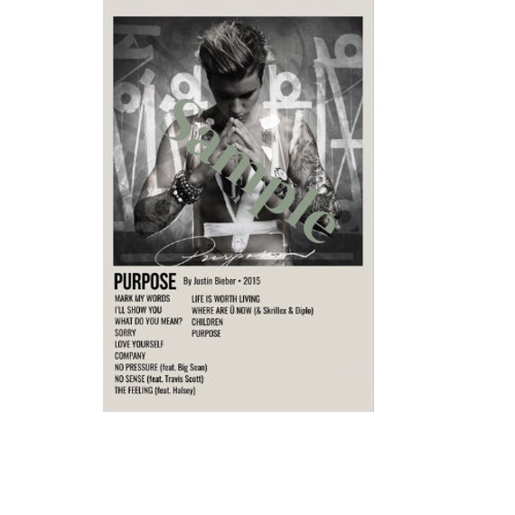 Justin Bieber Album Cover