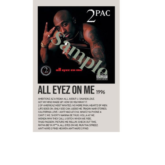 Tupac Album Covers