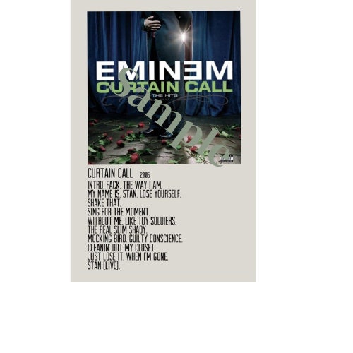 Curtain Call Album Cover