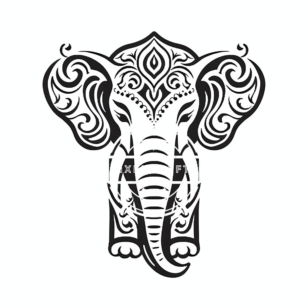 Thai Elephant Pattern Sublimation - Etsy