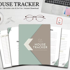 The Ultimate House Tracker , Printable Tracker, Digital Download, US ...