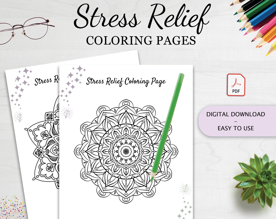 Mental Health Mindfulness Printable Journal, Guided Therapy, Stress ...