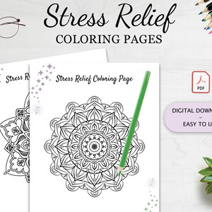 Mental Health Mindfulness Printable Journal, Guided Therapy, Stress ...