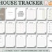 The Ultimate House Tracker , Printable Tracker, Digital Download, US ...