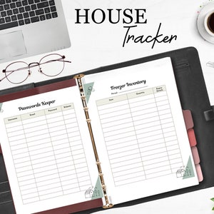 The Ultimate House Tracker , Printable Tracker, Digital Download, US ...