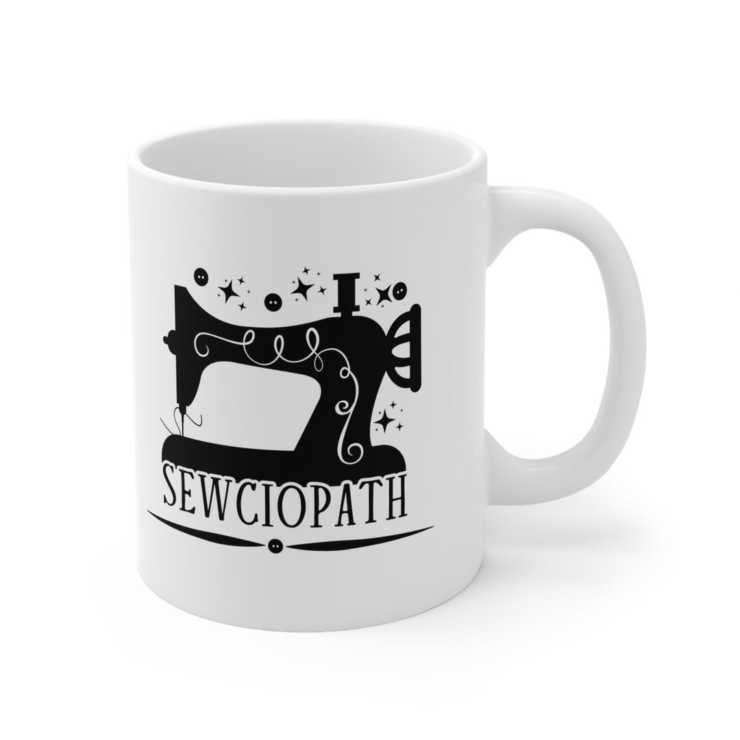Sewing Coffee Mug, Sewing Machine Mug, Cute Coffee Cup, Sewing Gift ...