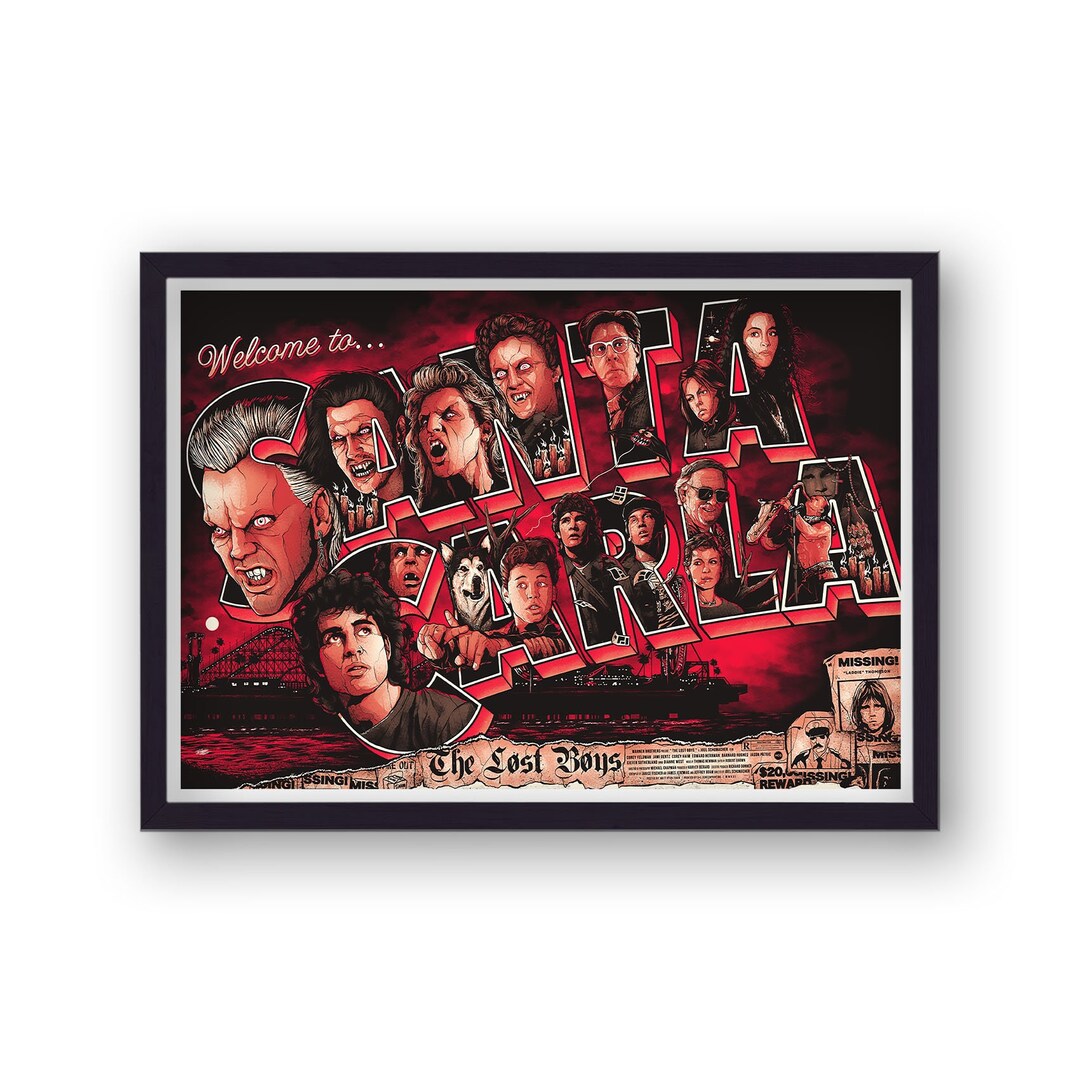 Lost Boys Santa Carla Reimagined Movie - Etsy
