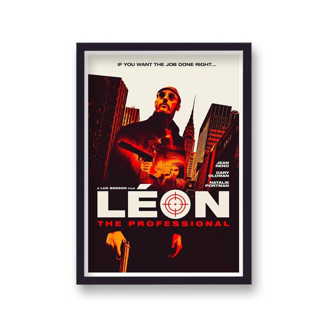 Leon the Professional Alternative Movie Poster V13 - Etsy