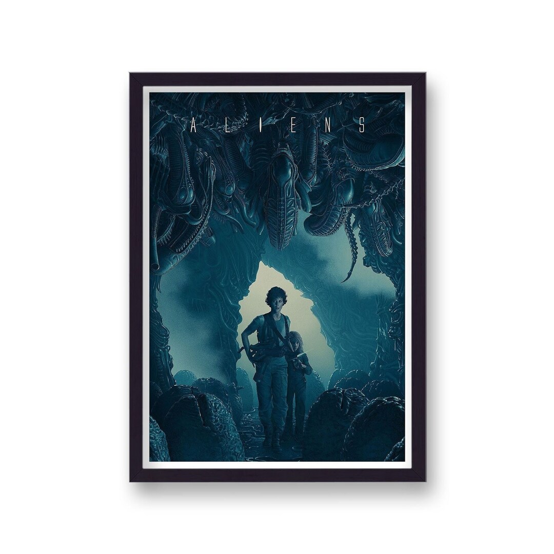 Aliens Alternative Movie Poster V19 - Etsy
