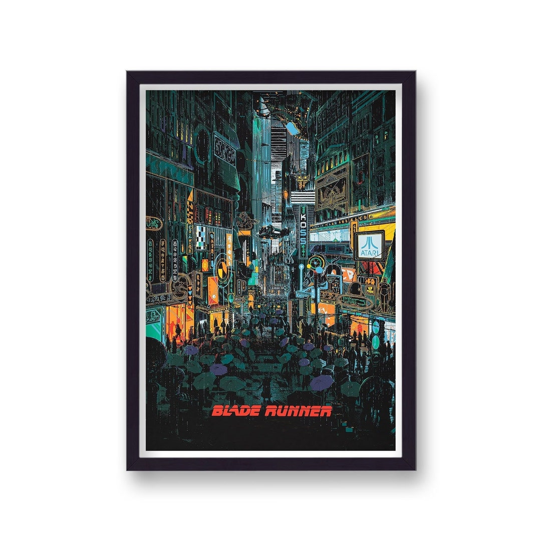 Blade Runner V5 Reimagined Movie Poster - Etsy