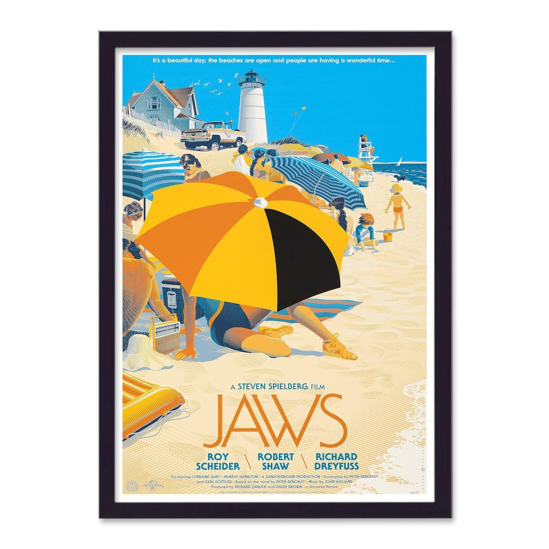 Jaws Reimagined Movie Poster - Etsy