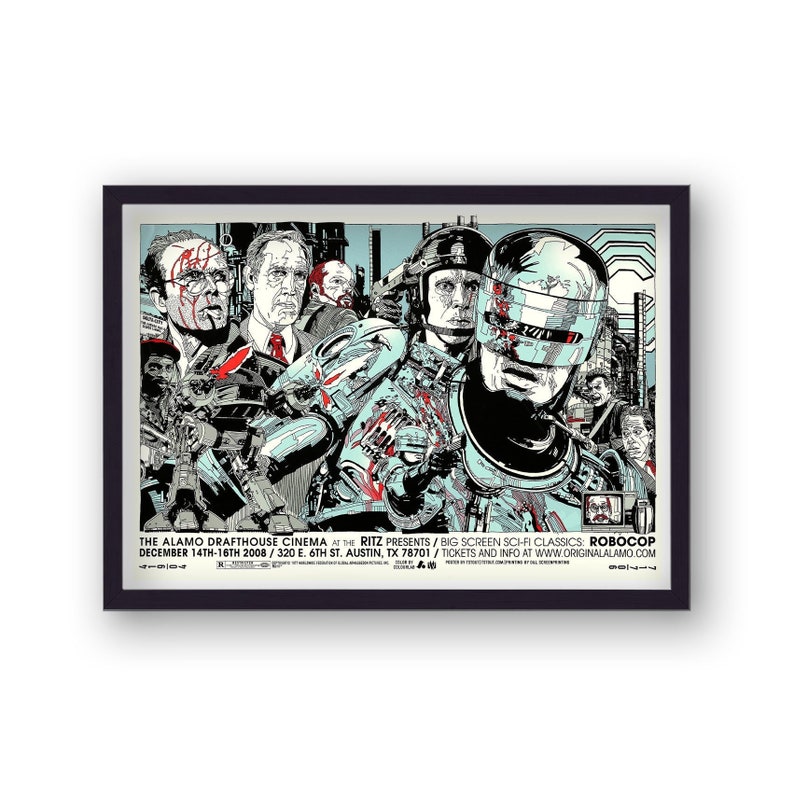 Robocop V2 Reimagined Movie Poster - Etsy