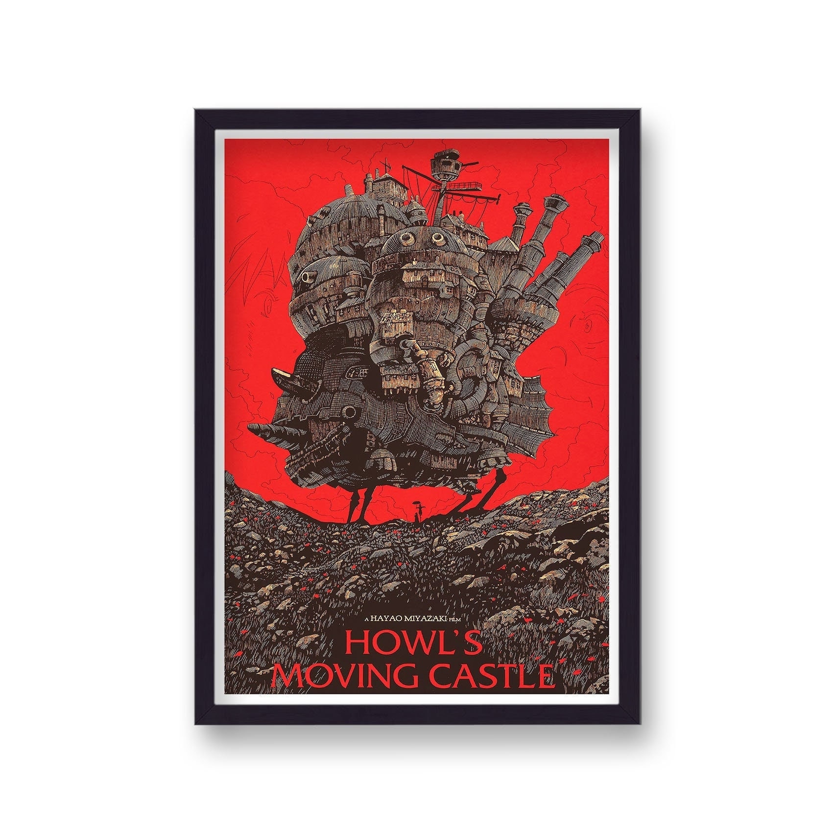 Howl's Moving Castle Reimagined Movie Poster - Etsy