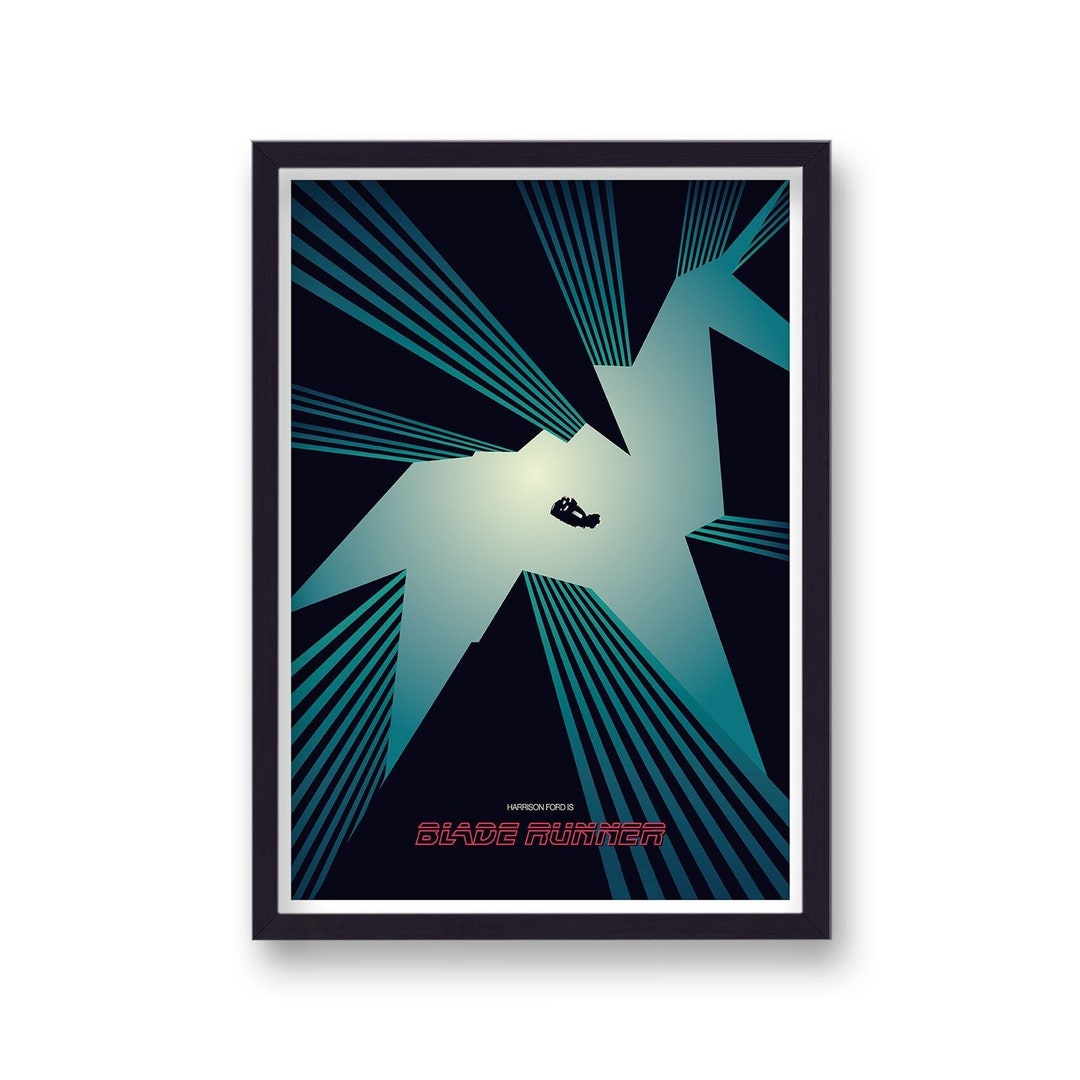 Blade Runner V2 Reworked Movie Poster - Etsy