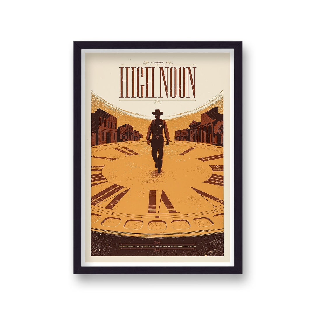 High Noon Reimagined Movie Poster - Etsy