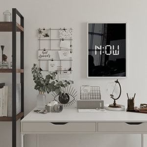 Think Now Don't Quit Print Set Motivational Message - Etsy