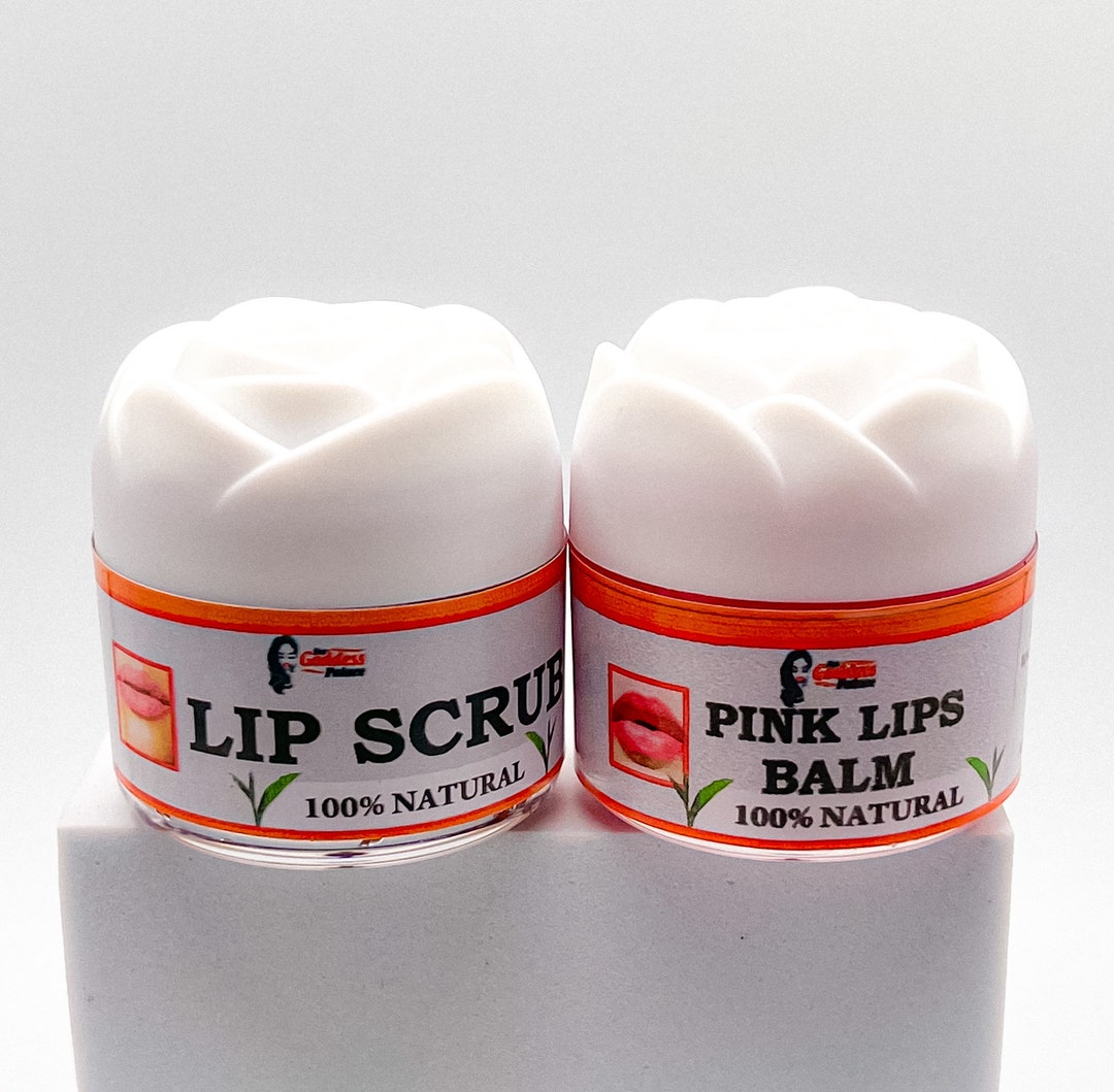 Goddess Permanent Pink Lips Kit / Pink Lips Balm Pink Lips Scrub - Etsy
