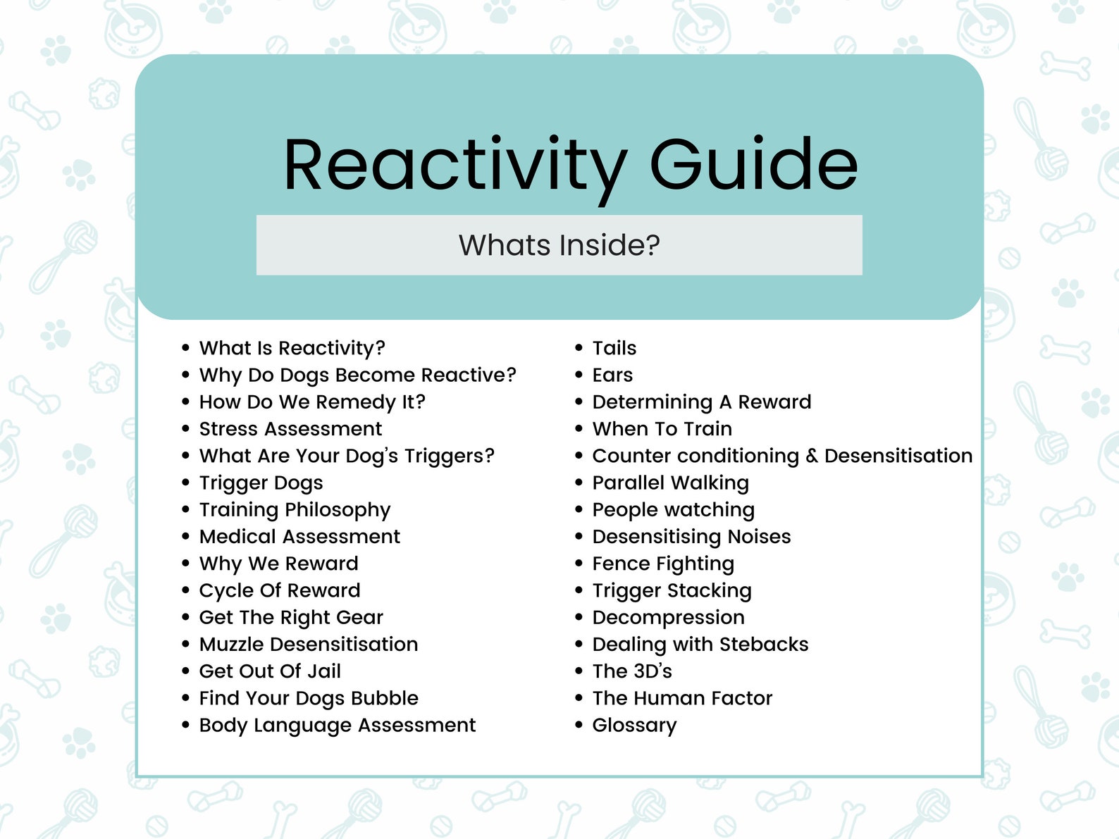 Rebarkable Reactivity Guide: A Comprehensive Guide for Dogs and Their ...